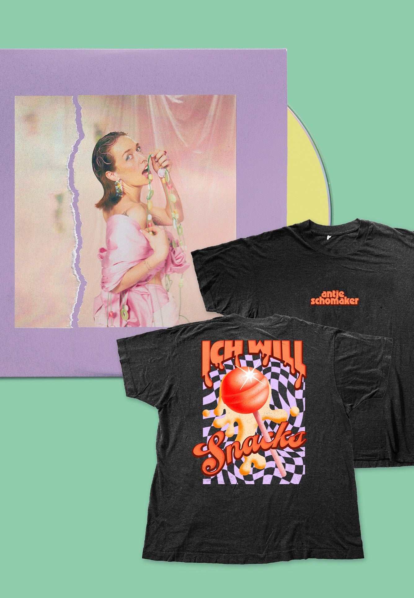 SNACKS Shirt & CD - juicy bundle! – The Art of the Album