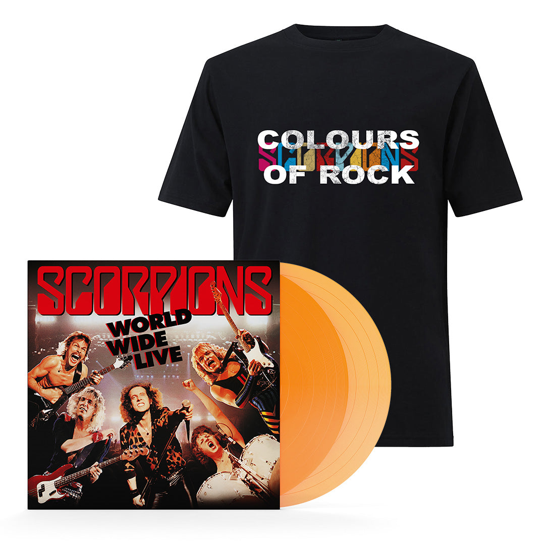 Scorpions - World Wide Live - Merch Bundle – The Art of the Album