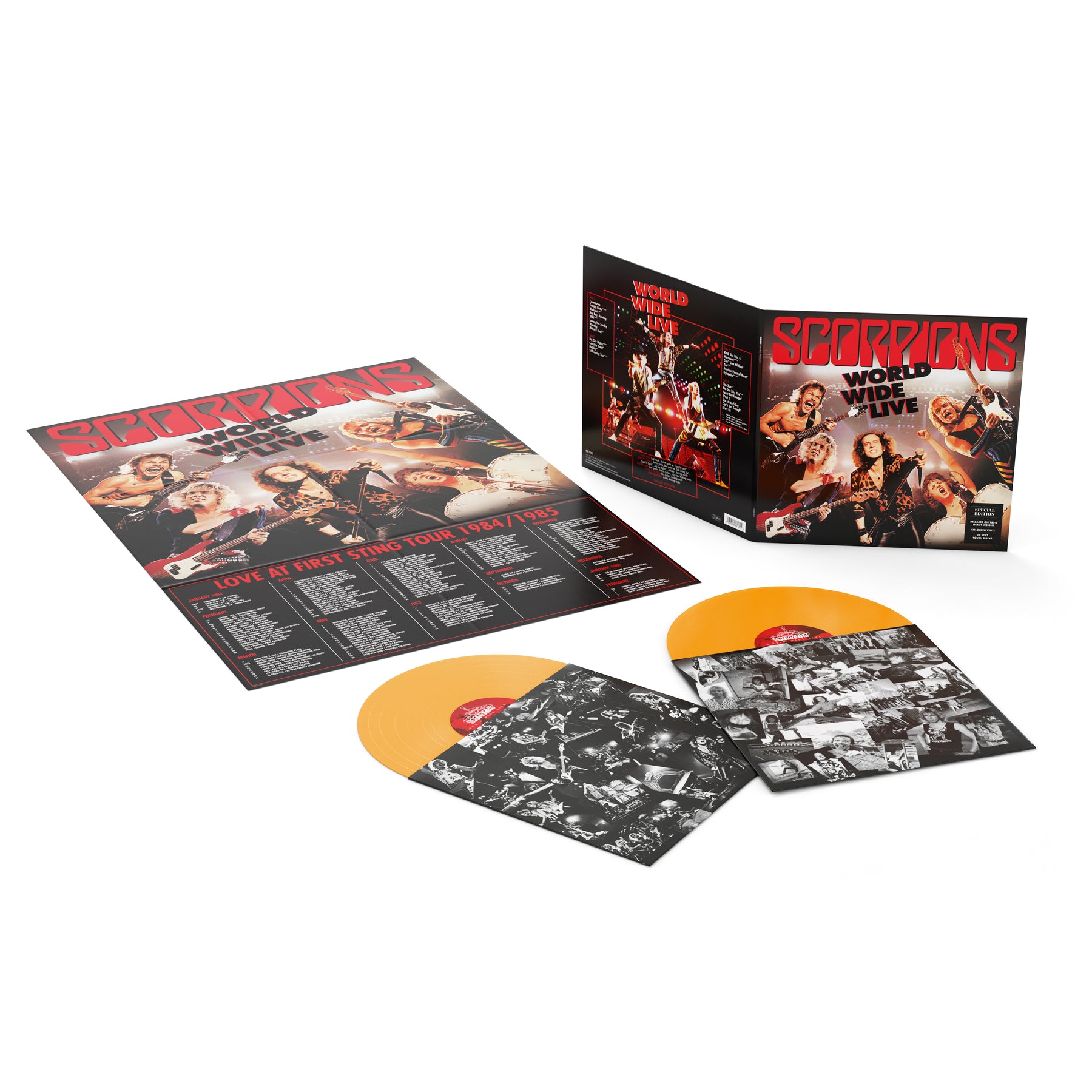 Scorpions - World Wide Live - Merch Bundle – The Art of the Album